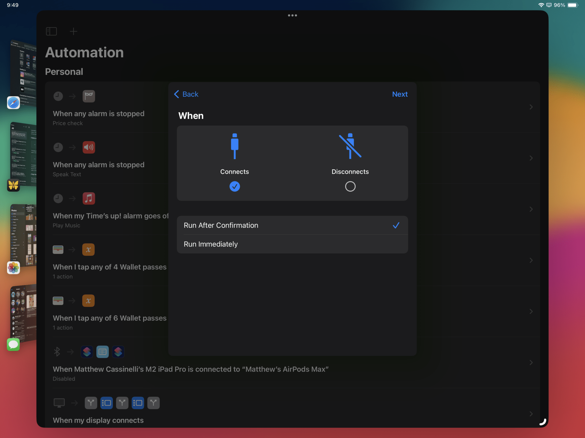 Shortcuts has new Automations in iOS 17 and iPadOS 17: Transaction ...