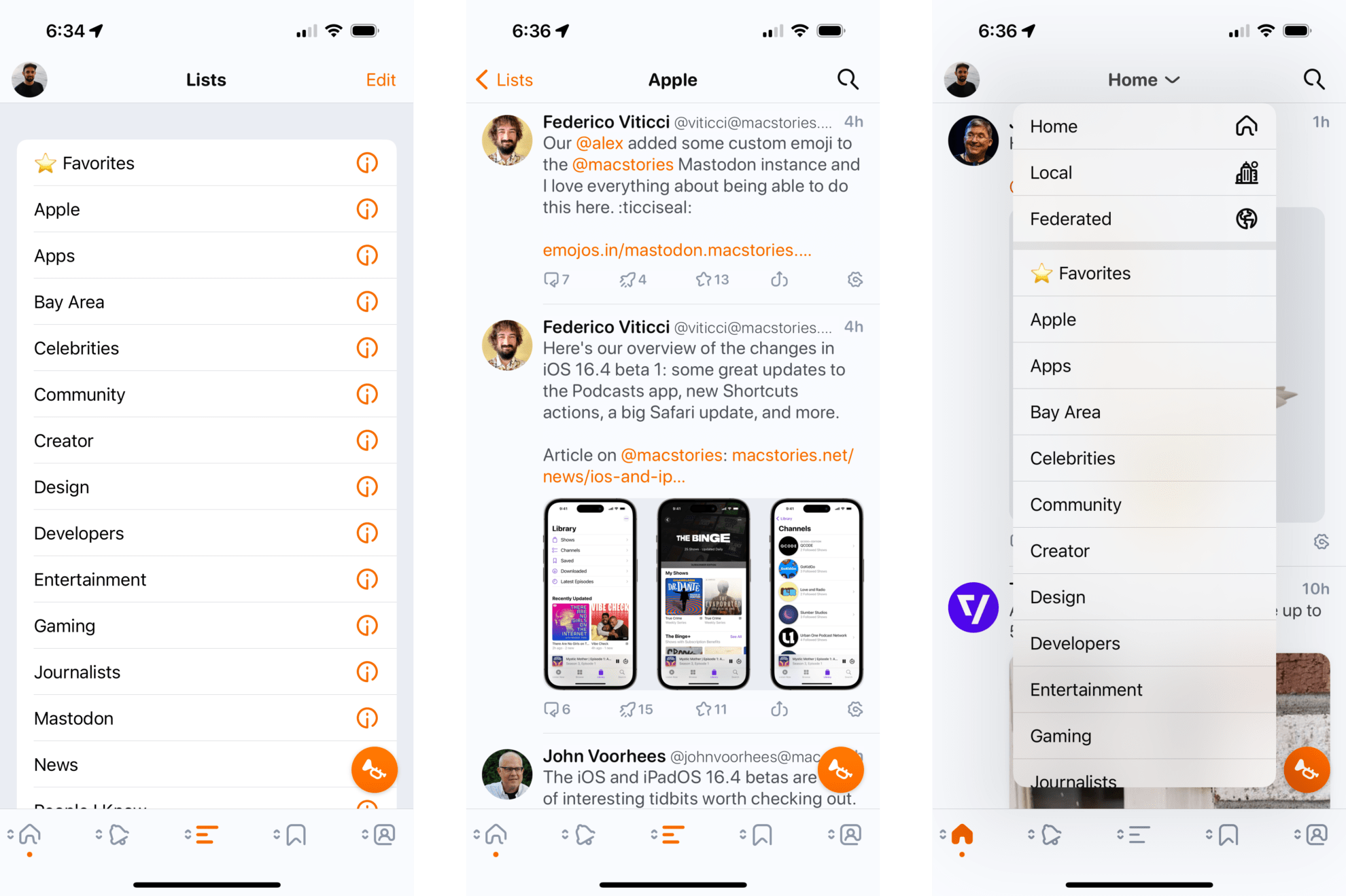How to deep link into Mastodon Lists in Ivory using Shortcuts – Matthew ...