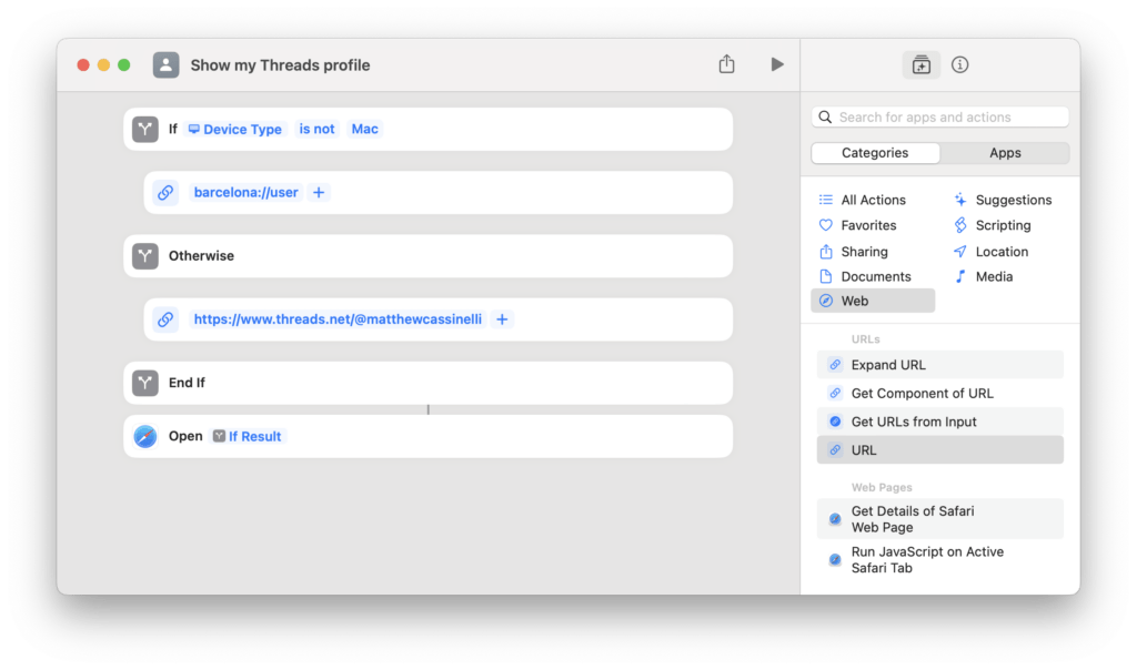 How To Directly Access Threads Profiles Using Shortcuts – Matthew ...