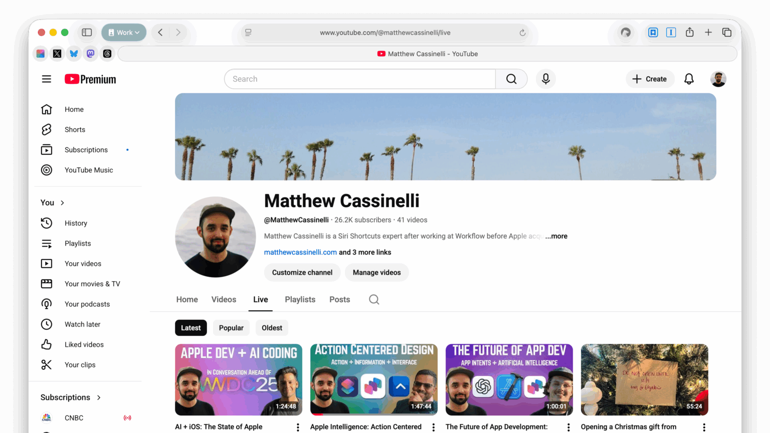 How To See Any YouTube Channel's Livestreams Immediately – Matthew ...