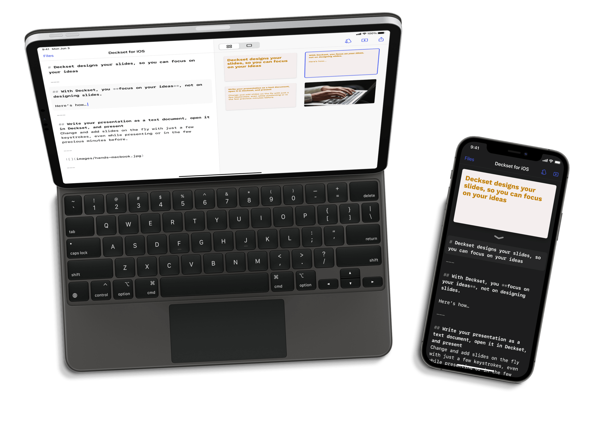 Deckset Brings Beautiful Markdown Presentations to iOS and iPadOS ...