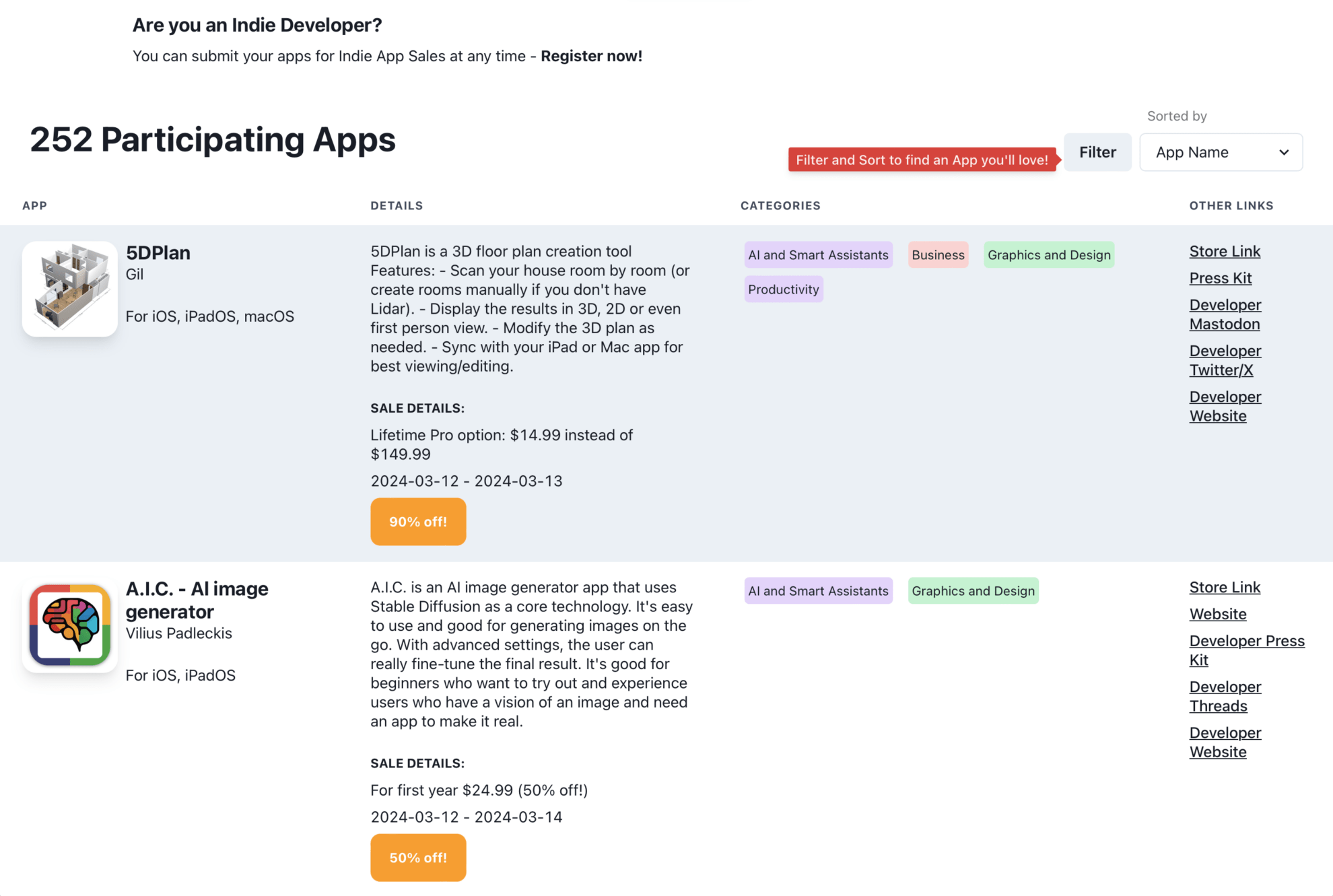 Save On 250 Apps with Indie App Sales’ Spring 2024 Release – Matthew ...