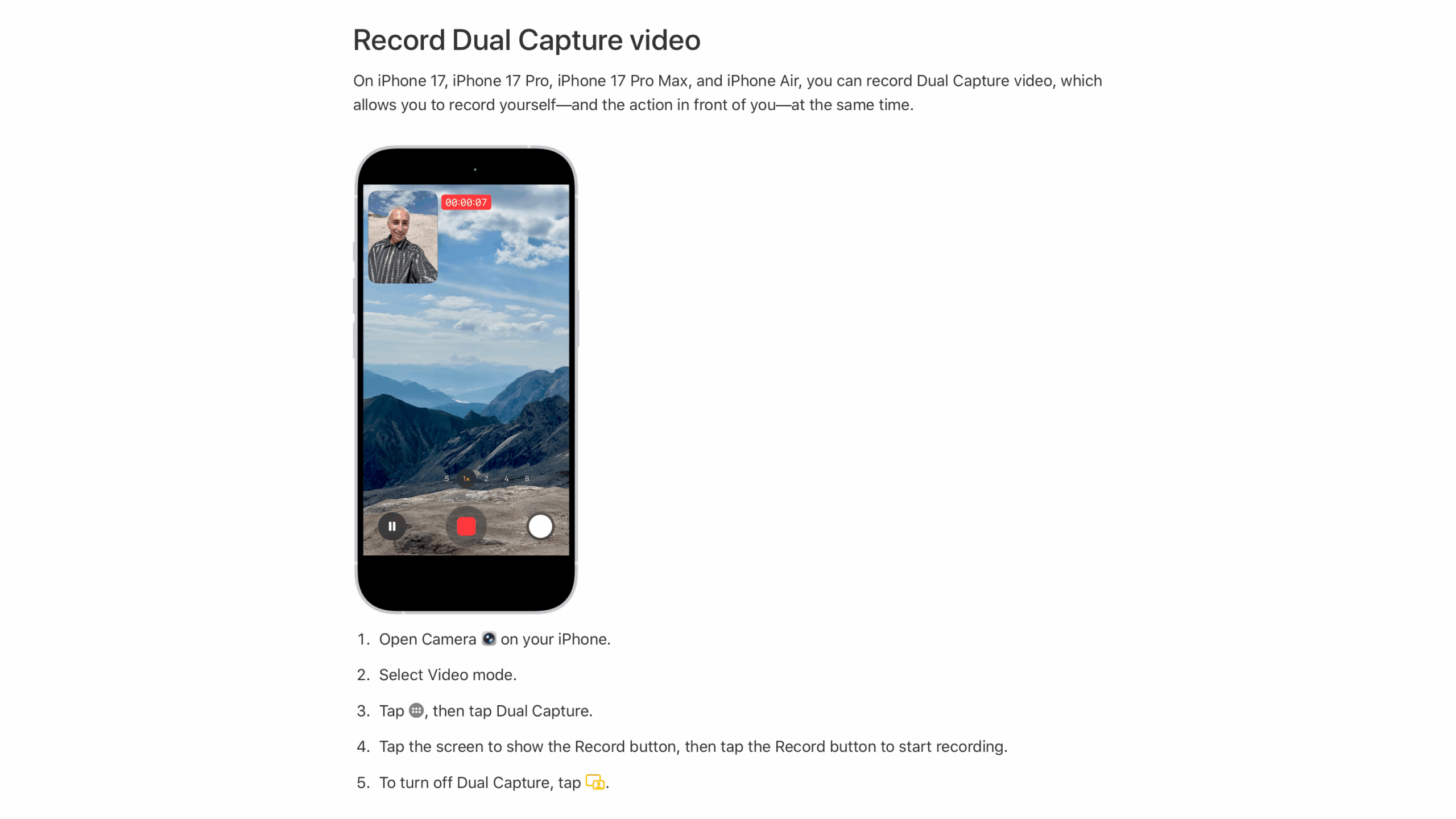 Dual Capture and Landscape Selfies for iPhone Need Shortcuts Support ...