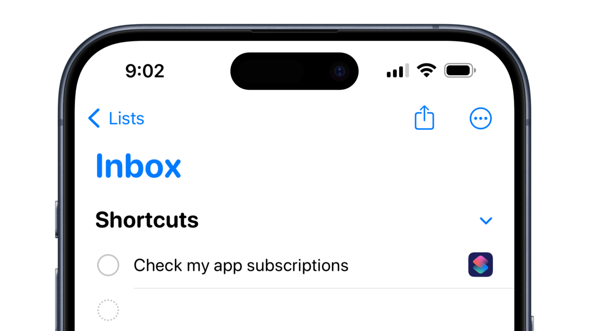 How To Check Your App Store Subscriptions with Reminders and Shortcuts ...