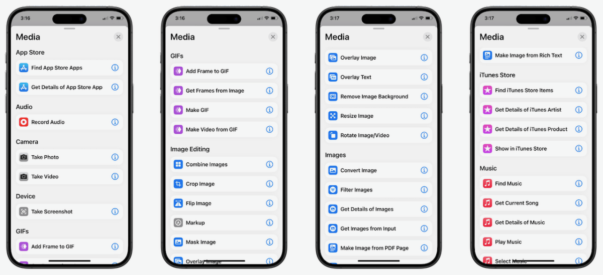 Apple Has (Finally) Made Shortcuts’ Action Editor Easier To Browse – Matthew Cassinelli