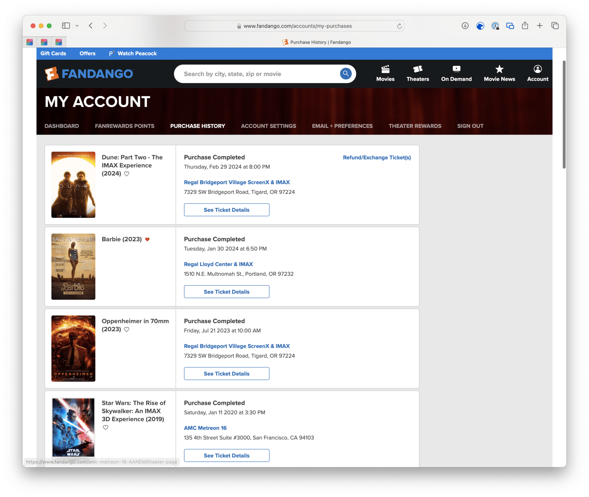 Let’s All Go To The Movies: Shortcuts for Fandango – Matthew Cassinelli